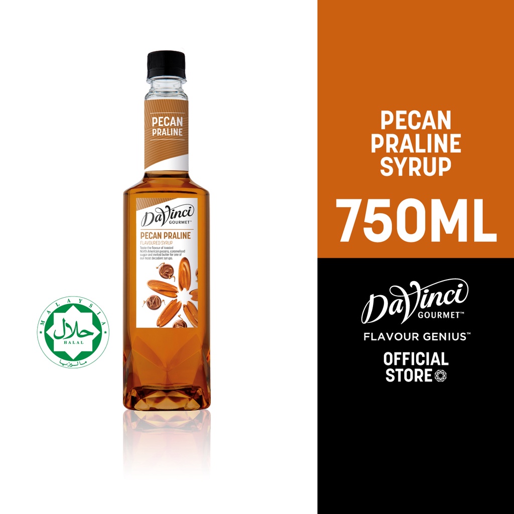 DaVinci Gourmet Pecan Praline Syrup 750ml | Shopee Malaysia