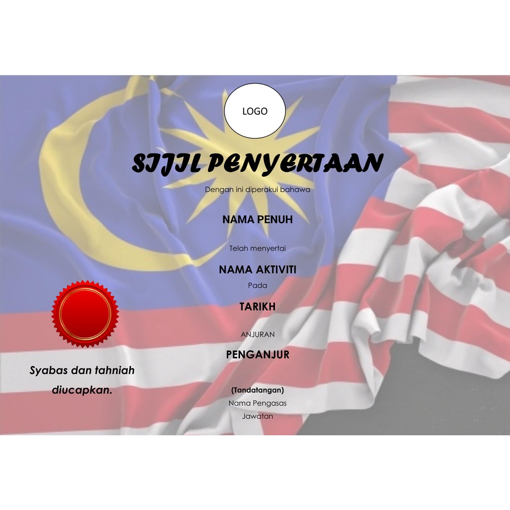 [PART 2] template sijil template certificate edit dalam powerpoint ...