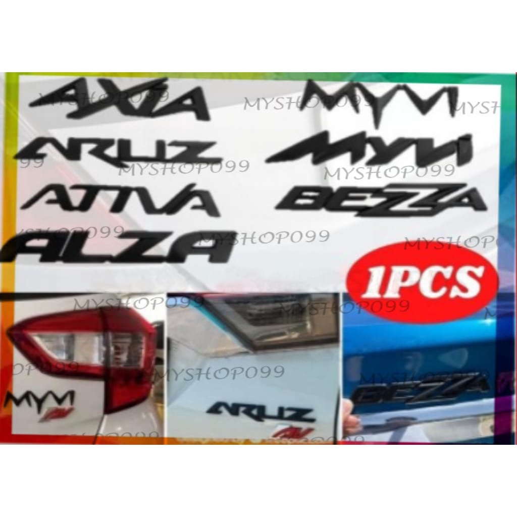 PERODUA EMBLEM MYVI, AXIA ,BEZZA ,MYVI LAGI BEST /ICON ,ARUZ,ALZA,ATIVA ...