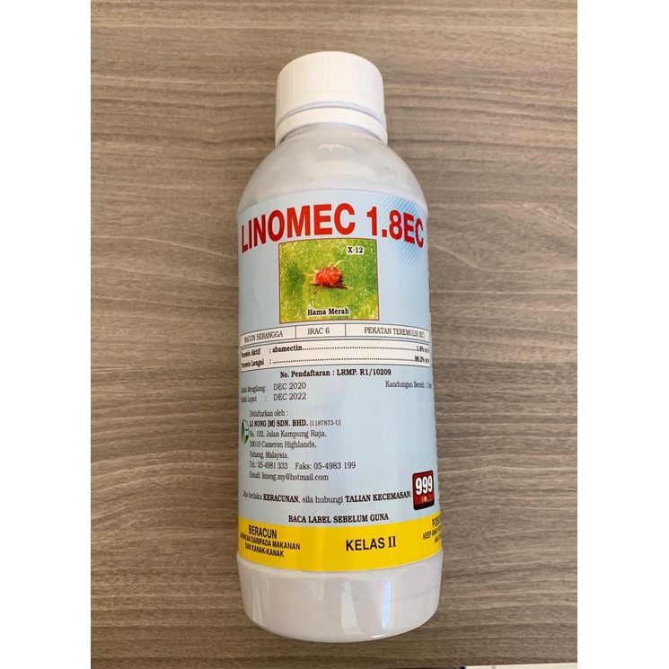 Linomec 1.8EC 1L [RACUN SERANGGA] [Abamectin 1.8% w/w EC] | Shopee Malaysia
