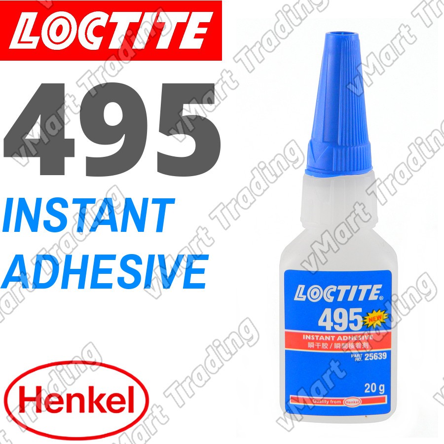LOCTITE 495 Instant Adhesive / Glue [20g] | Shopee Malaysia