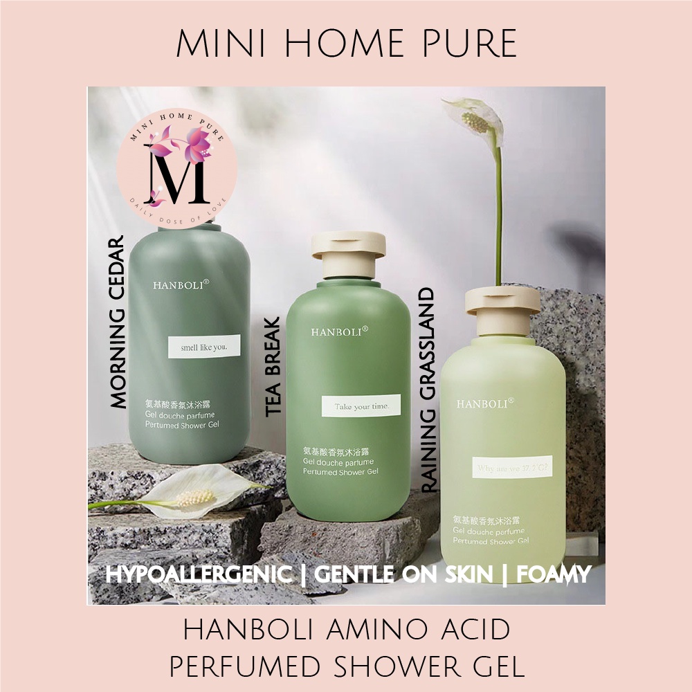 💕 100% ORIGINAL 💕 Hanboli Amino Acid Perfume Shower Gel Fine Foam ...