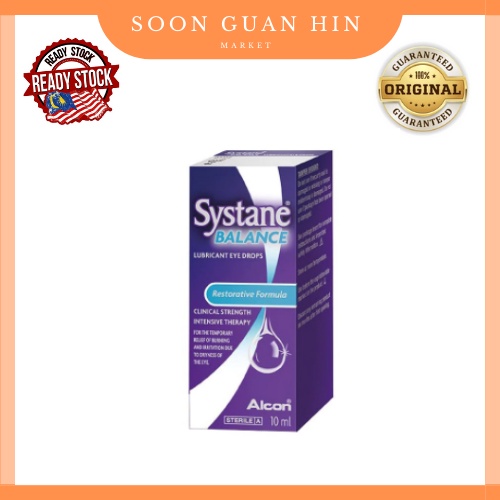 ALCON SYSTANE BALANCE EYE DROPS 10ML | Shopee Malaysia