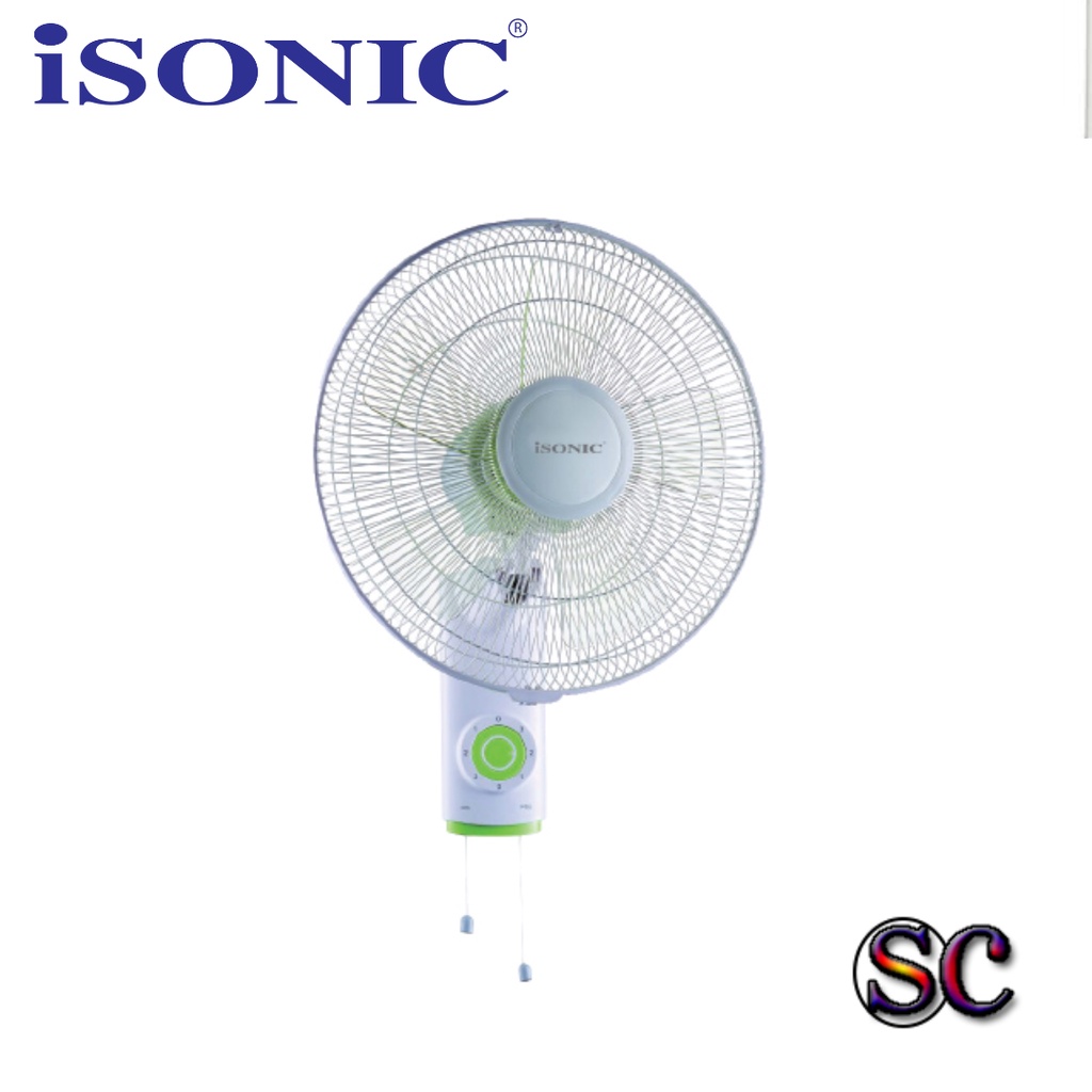 ISONIC WALL FAN 16'' CTF-WF16A8 (LIGHT GREEN) | Shopee Malaysia