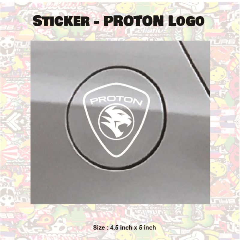 STICKER - PROTON LOGO - 1 PC | Shopee Malaysia