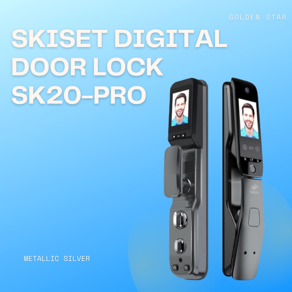 SKISET DIGITAL DOOR LOCK WITH CEMERA SK20-PRO(2PCS) | PRE-ORDER ...