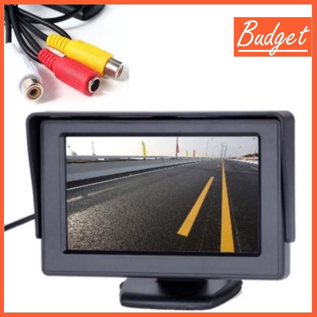 Reverse Parking Monitor 5 Inch Front Stand Monitor Car LCD Monitor Rear ...