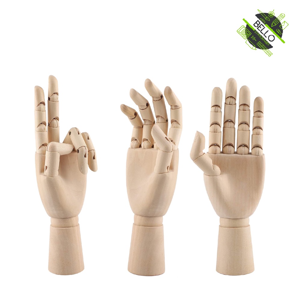 Wooden Hand Mannequin Small / Medium / Large | Shopee Malaysia