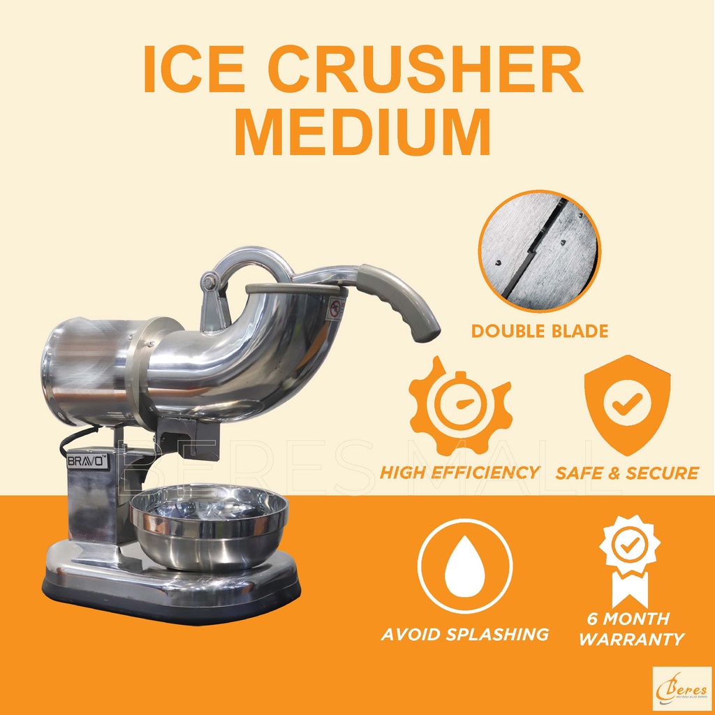 BERES Mesin Ais Kacang Ice Crusher Ice Shaver Mesin Air Batu ABC Mesin ...