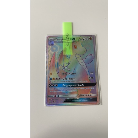 Pokemon TCG - Dragonite GX Hyper Rare | Shopee Malaysia