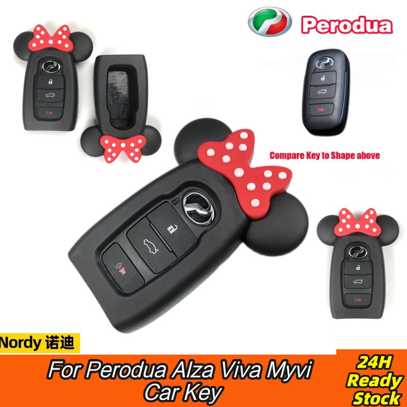 Perodua Mickey Key For MYVI 2022 For ATIVA MYVI BEZZA AXIA ARUZ Car Key ...