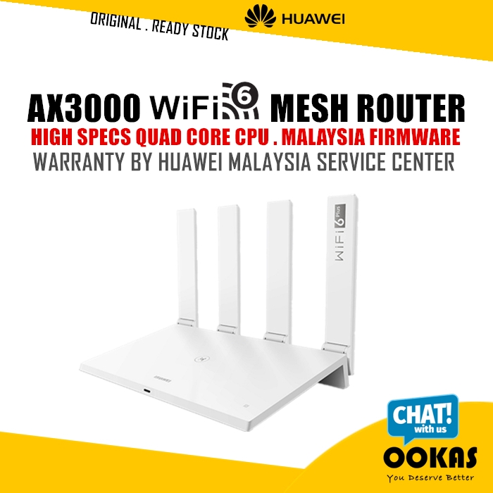 Huawei Wifi AX3 Quad Core A.K.A AX3 Pro AX3000 Wifi 6+ Plus Ax Wireless ...