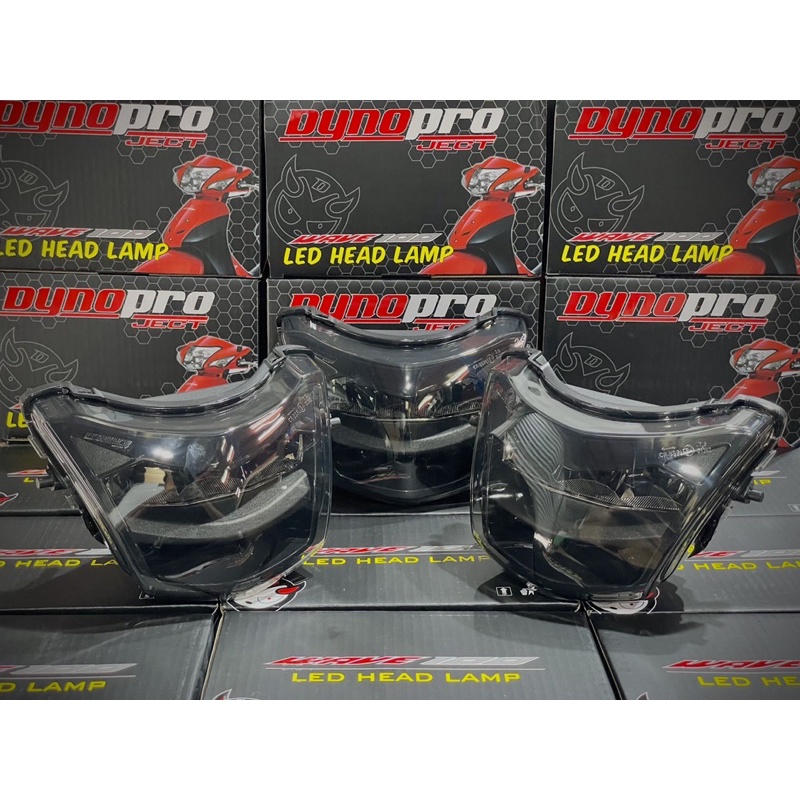 😈DYNOPRO HEAD LAMP LED WAVE100 R DYNO PRO HEAD LAMP LED WAVE100 R ...