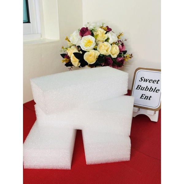 Floral Sponge PE Foam / Span Bunga Tidak Berhabuk / Magic span 20*10 ...