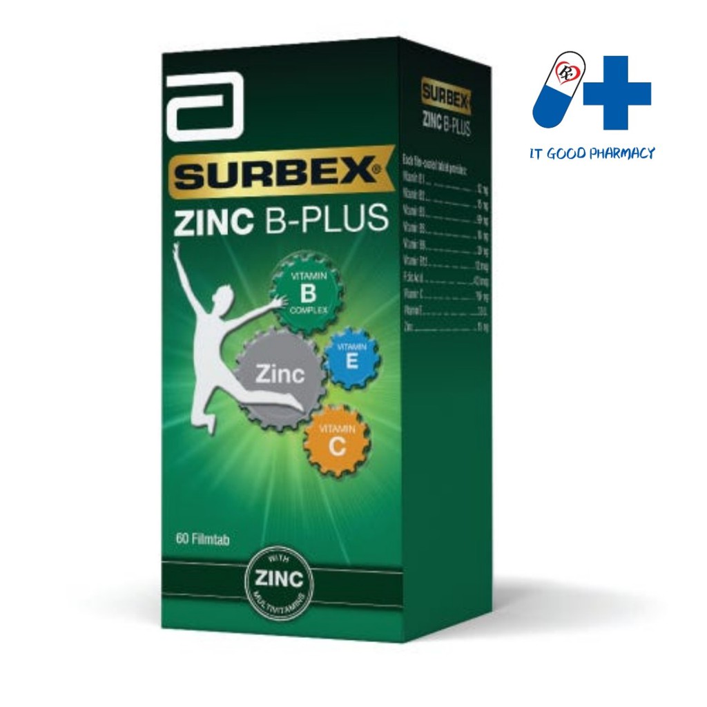 Abbott Surbex Zinc (Multivitamin) 60s (Expired 05/2023) | Shopee Malaysia