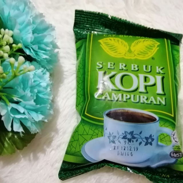 KOPI CAP DUA DAUN 90 GRAM [ HALUS / KASAR] | Shopee Malaysia