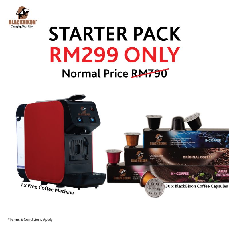 BLACKBIXON Coffee Machine STARTER PACK | Shopee Malaysia