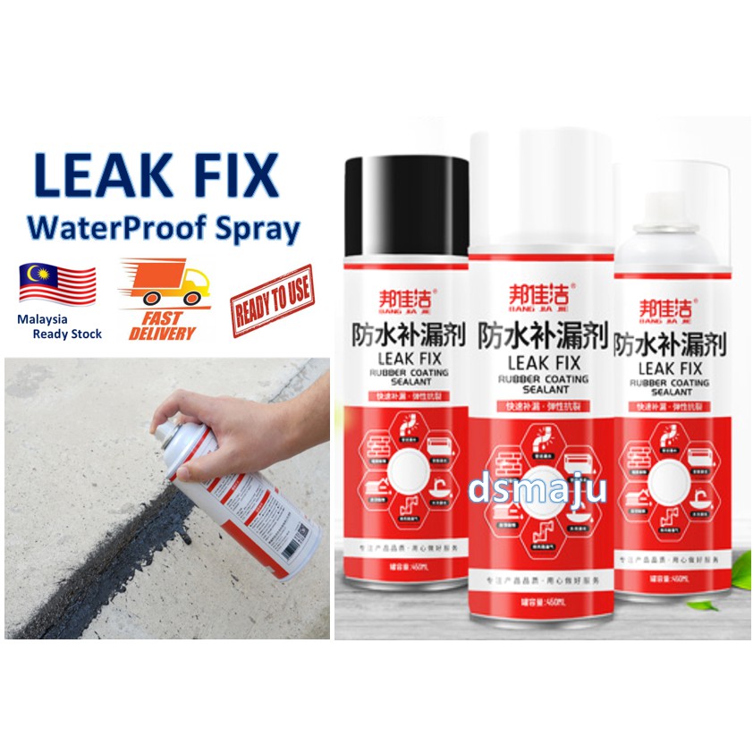 High Quality Rapid Fix Waterproof Spray 450ml Leak Fix Rubber Coating ...