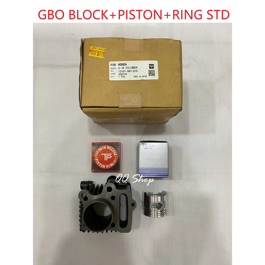 HONDA GBO PETAK BLOCK + PISTON + RING STANDARD | Shopee Malaysia
