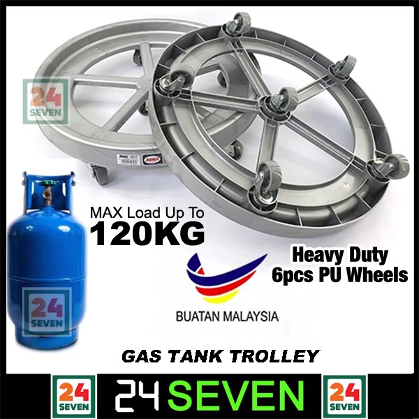 Heavy Duty Rayaco Gas Stand 6pcs PU Wheels Mutipurpose Dolly Mover ...