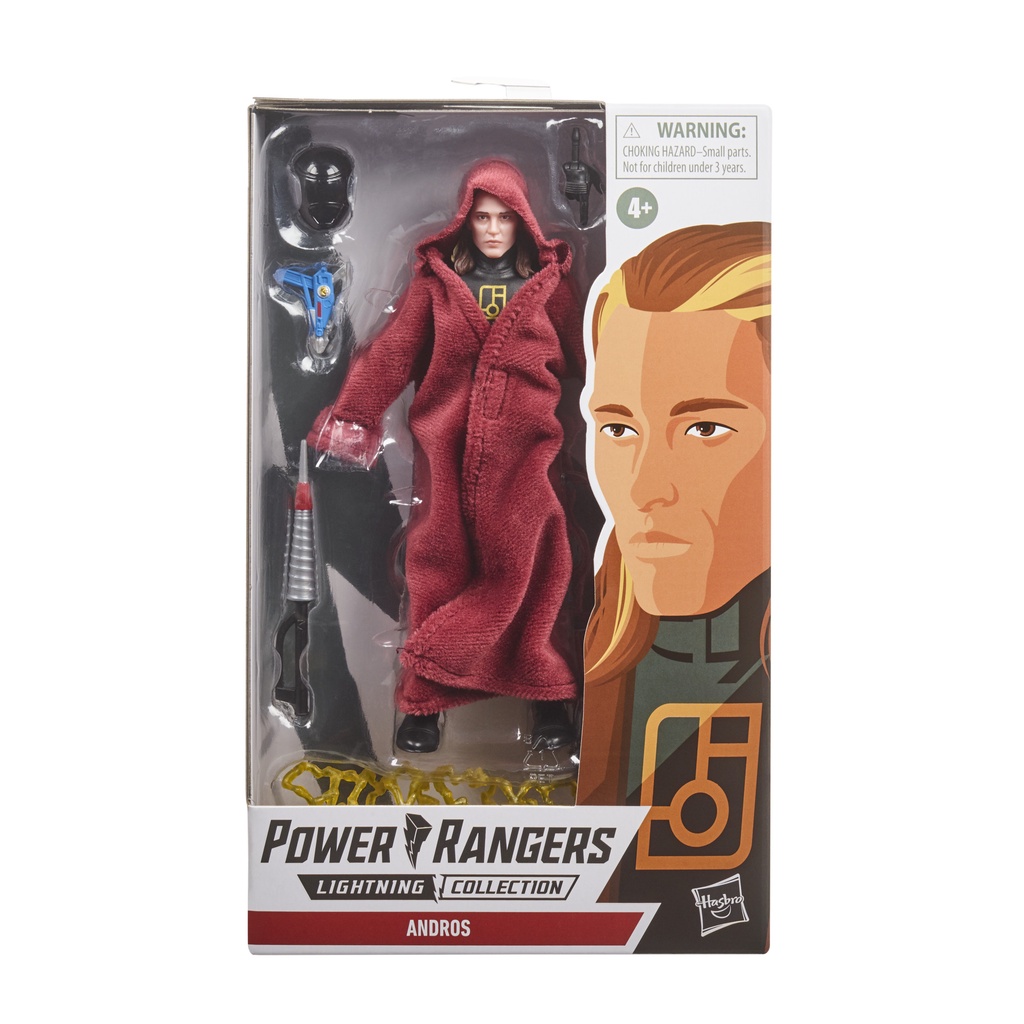 Power Rangers Lightning Collection 6'inch Andros (In Space Red Ranger ...