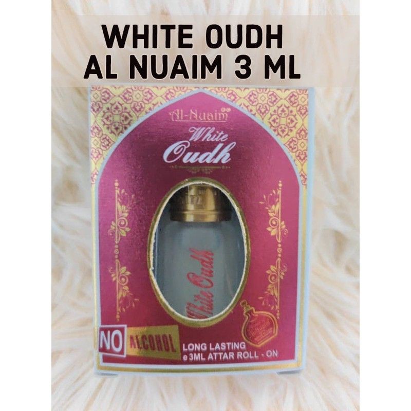 Al-Nuaim White Oud Roll On 3ml Dan 6ml 100% by Al- Nuiam Perfume ...