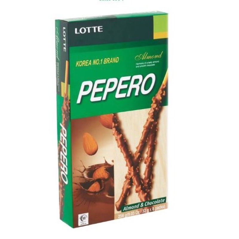 Lotte Pepero Big Pack 256g (8 packs x 32g) | Shopee Malaysia