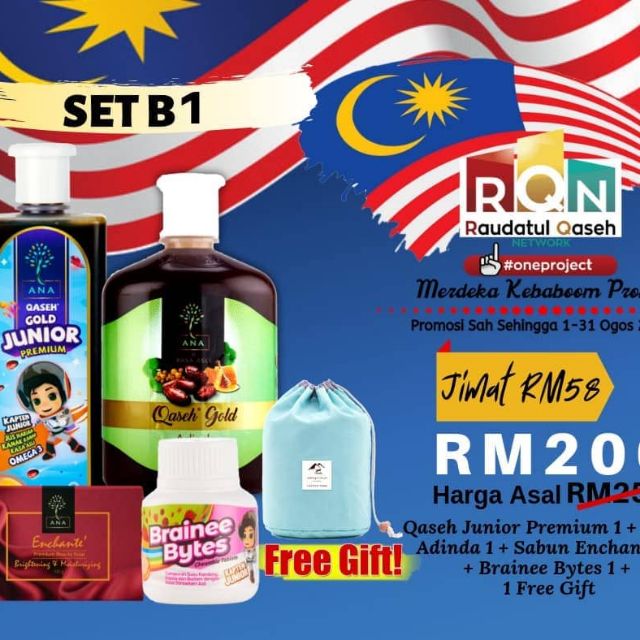 KOMBO MERDEKA : SET B1 (FREE GIFT INCLUDED) | Shopee Malaysia