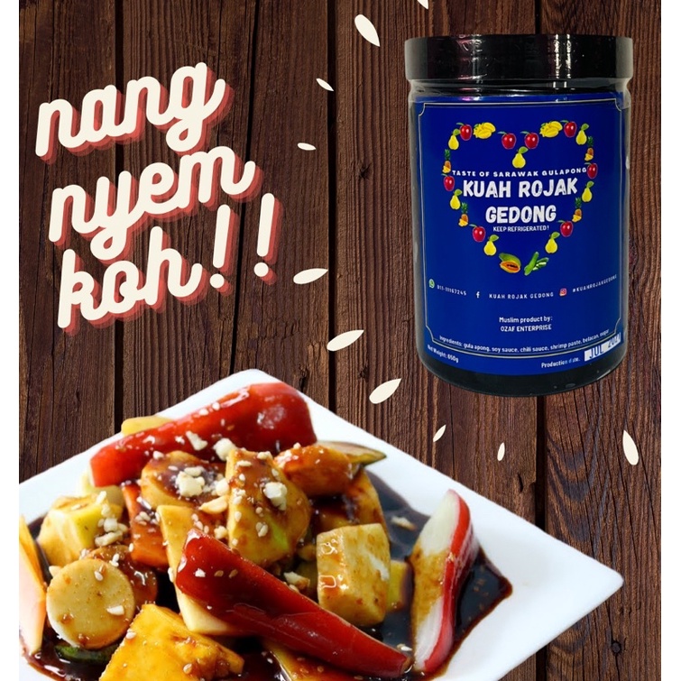 KUAH ROJAK GEDONG GULAPONG SARAWAK | Shopee Malaysia