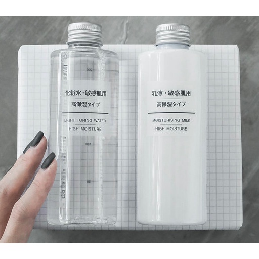 Ready Stock Original | Muji Moisturing Milk / Toning Water 50ml / 200ml ...