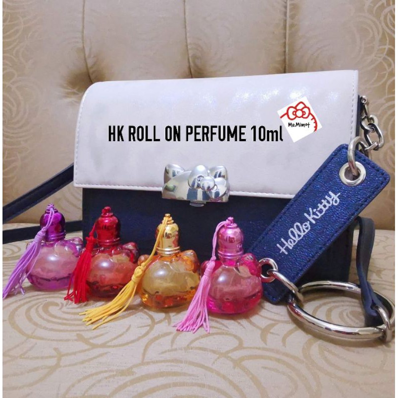 Hello Kitty Miniature Roll-On bottle original fragrance perfume 10ml Minyak Wangi botol Roll-On ...