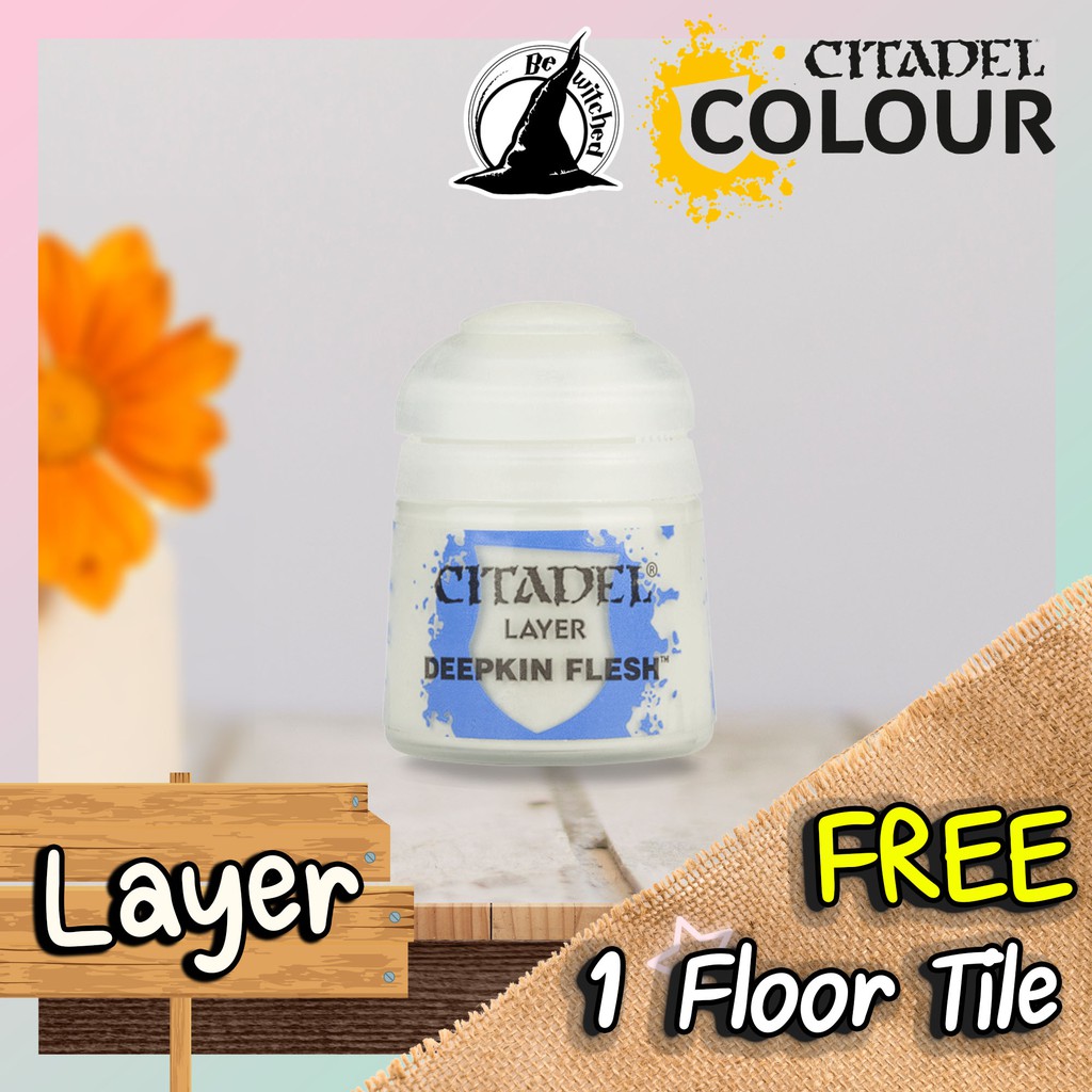 (Layer) DEEPKIN FLESH: Citadel Paint 1 Floor Tile | Shopee Malaysia