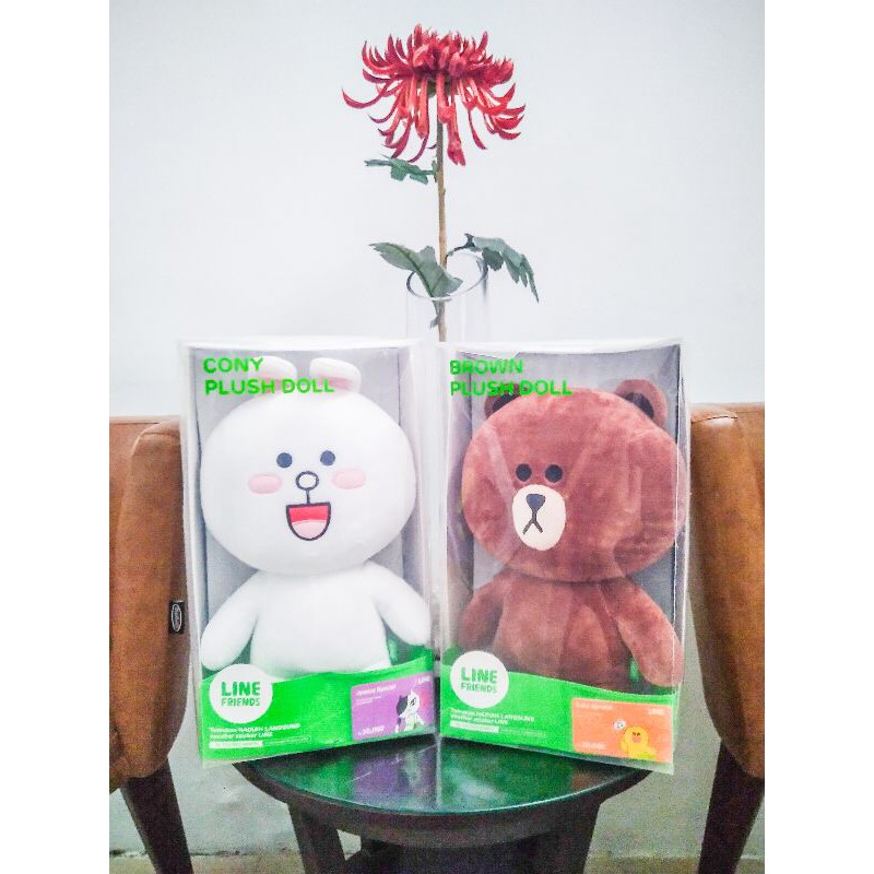 Original LINE FRIENDS Merchandise ORIGINAL Cony Brown Doll 35 cm Rare ...