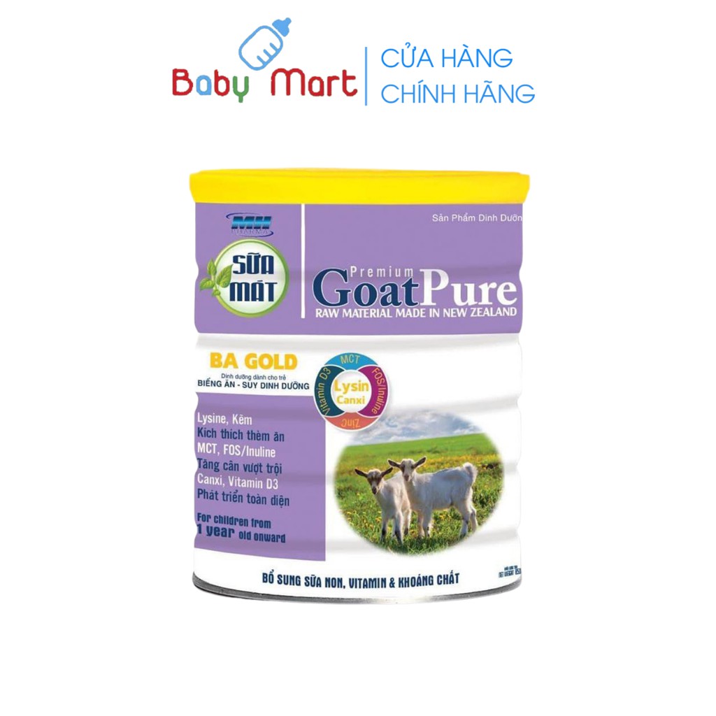 Goat MILK BA GOLD Malnourished Anorexia MILK Powder 900g | Shopee Malaysia