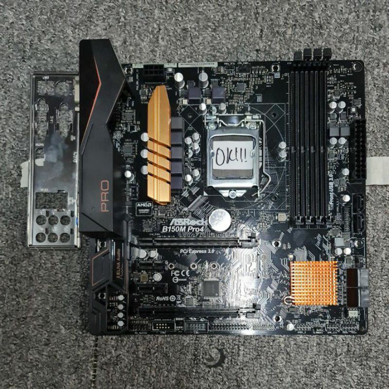 asrock B150m pro4 used motherboard | Shopee Malaysia