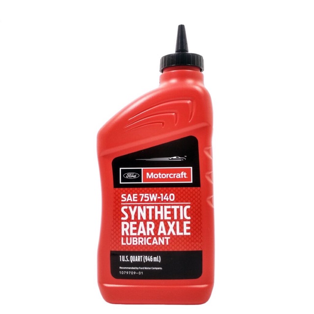 Ford Motorcraft Synthetic Rear Axle Lubricant 75W140 (1 Quart/ 946ml ...
