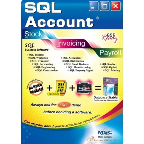 SQL Financial Accounting Software | Shopee Malaysia