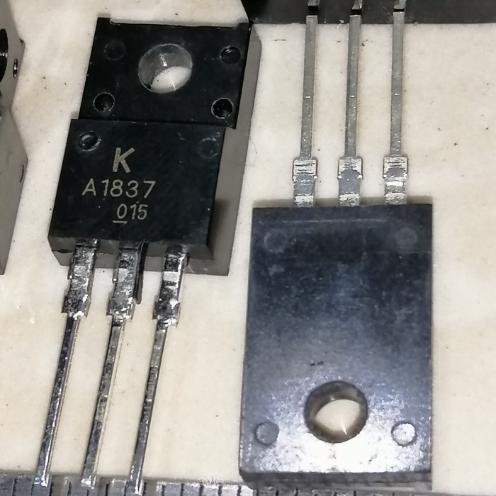 A1837 2SA1837 A 1837 PNP Bipolar Transistor BJT 1A 230V 20W To-220f ...