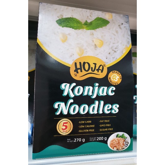 Hoja Brand Konjac Noodles Drained Weight 200g Per Packet (Ditanggung ...