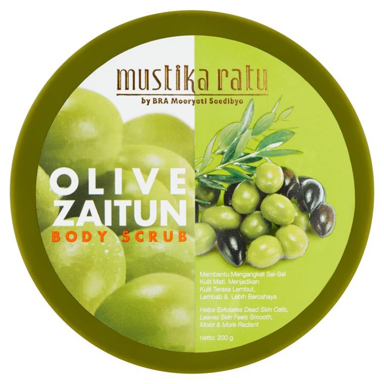 Mustika Ratu Body Scrub Olive (200G) | Shopee Malaysia