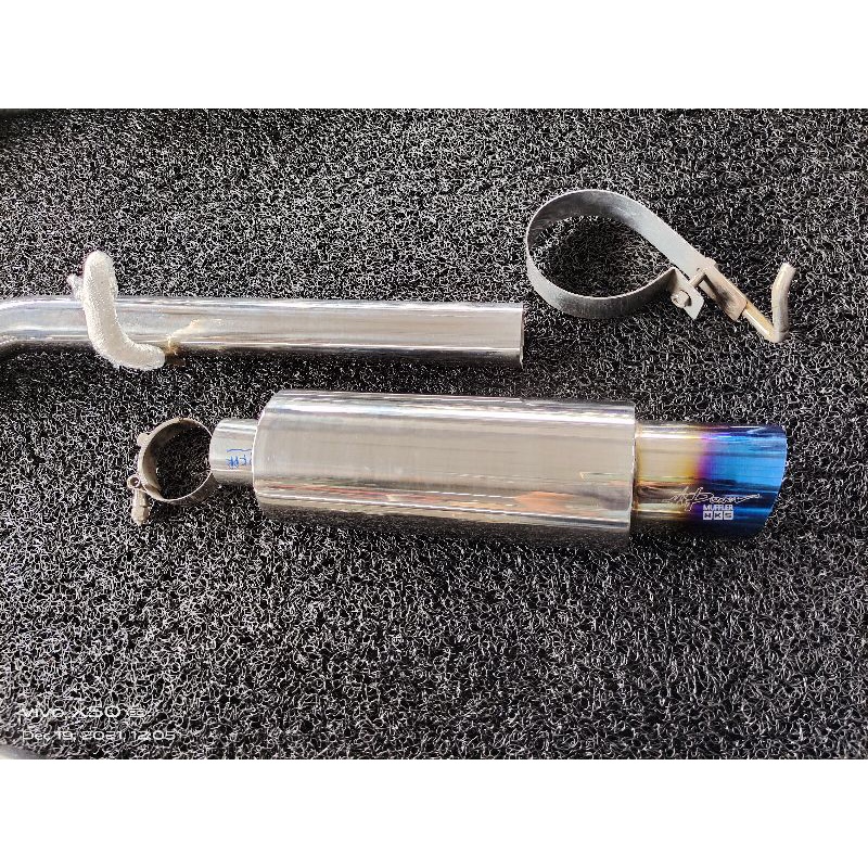 TOYOTA VIOS NCP93 /NCP150 REAR EXHAUST SPORT + PIPING S/STEEL (PNP ...
