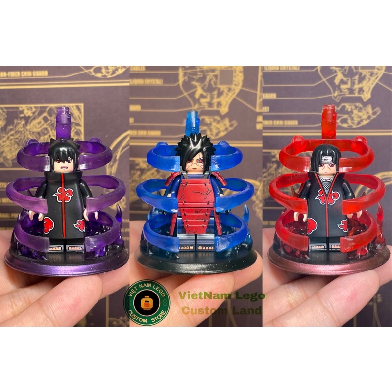 Custom minifigures Display Base: Uchiha Family Susano Skeleton Model ...