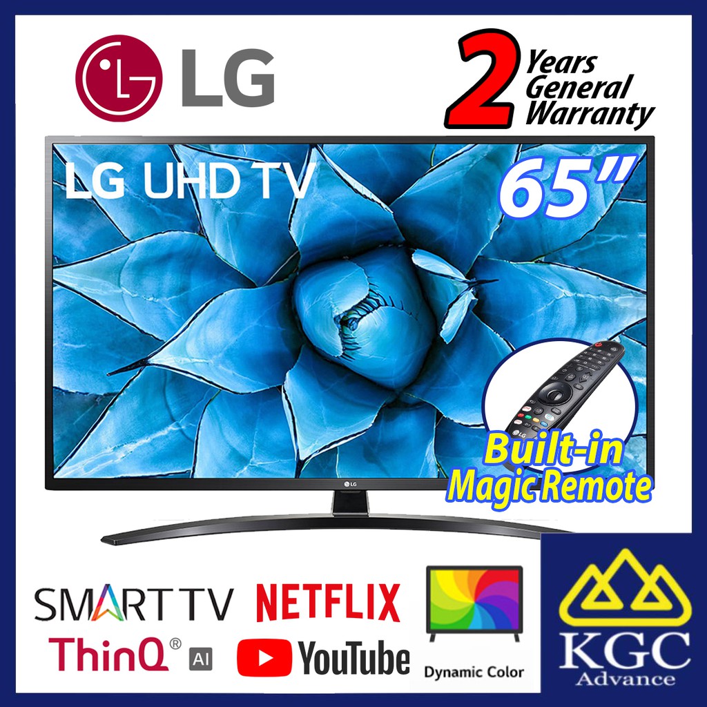 LG UN74 4K Smart UHD TV Built-in Magic Remote (65") 65UN7400PTA ...