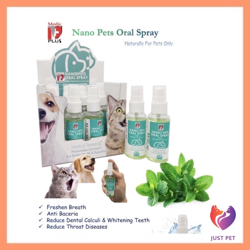 Medic Plus Nano Pets Oral Spray 50ml | Shopee Malaysia