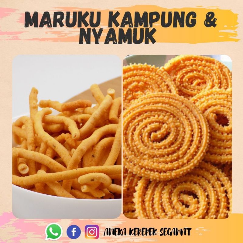 [Ready Stock] MARUKU KAMPUNG/MIX/MARKULI 400G ASDILA RANGUP | Shopee Malaysia