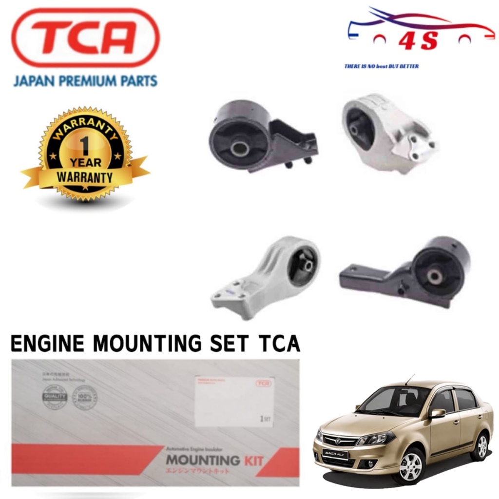 Proton Saga FLX Manual Engine mounting TCA (1Set 4Pcs) | Shopee Malaysia