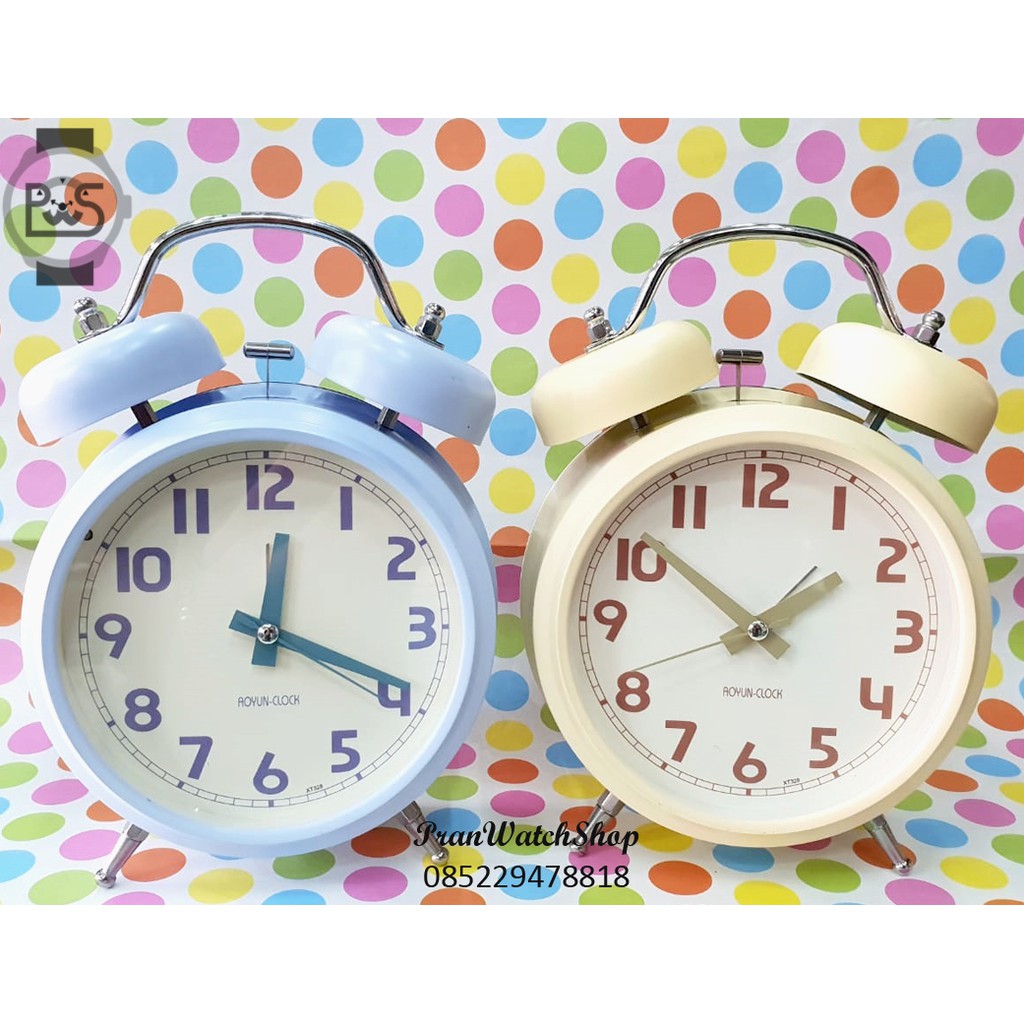 Alarm Clock / Large Classic Waker Alarm Clock, Modern Color, Very Loud ...