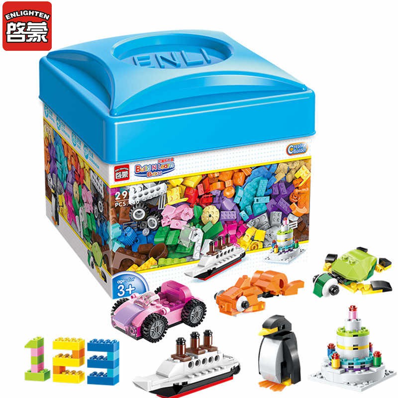QMAN ENLIGHTEN 2901 BUILD AND LEARN 460PCS BRICKS IN A BOX | Shopee ...