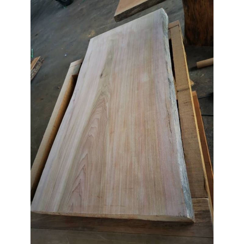 120cm DIY Natural Solid Hard Wood Plank (Surian Batu, Smooth Sanding ...