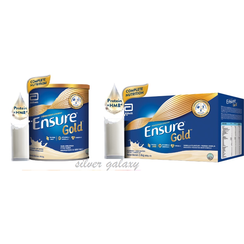 ENSURE GOLD Vanila 850g / Vanilla 2.4kg / Wheat 850g / Coffee 850g | Shopee Malaysia
